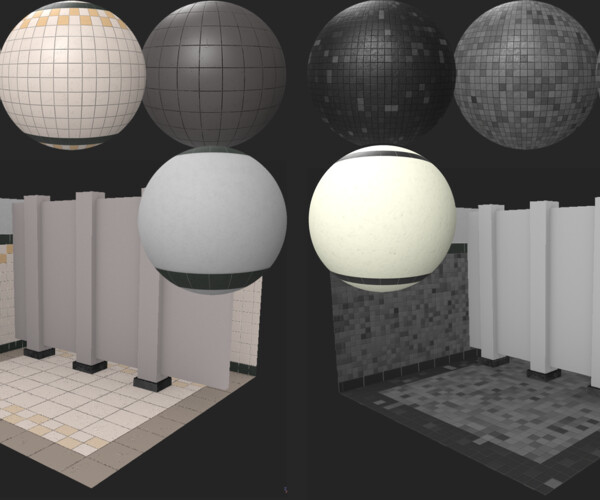 ArtStation - Business & Office Building Material Pack (21 Materials ...