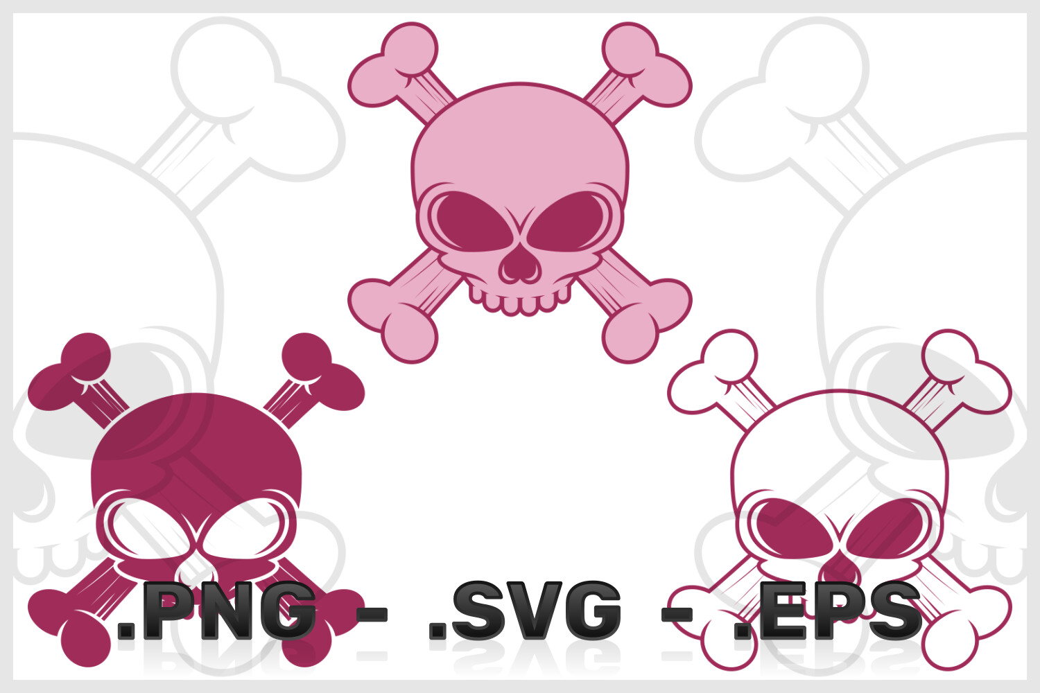 ArtStation - Skull Vector Design In Cartoon Style | Artworks