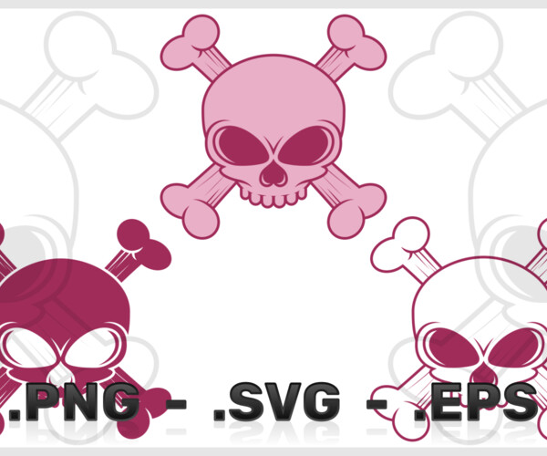 ArtStation - Skull Vector Design In Cartoon Style | Artworks