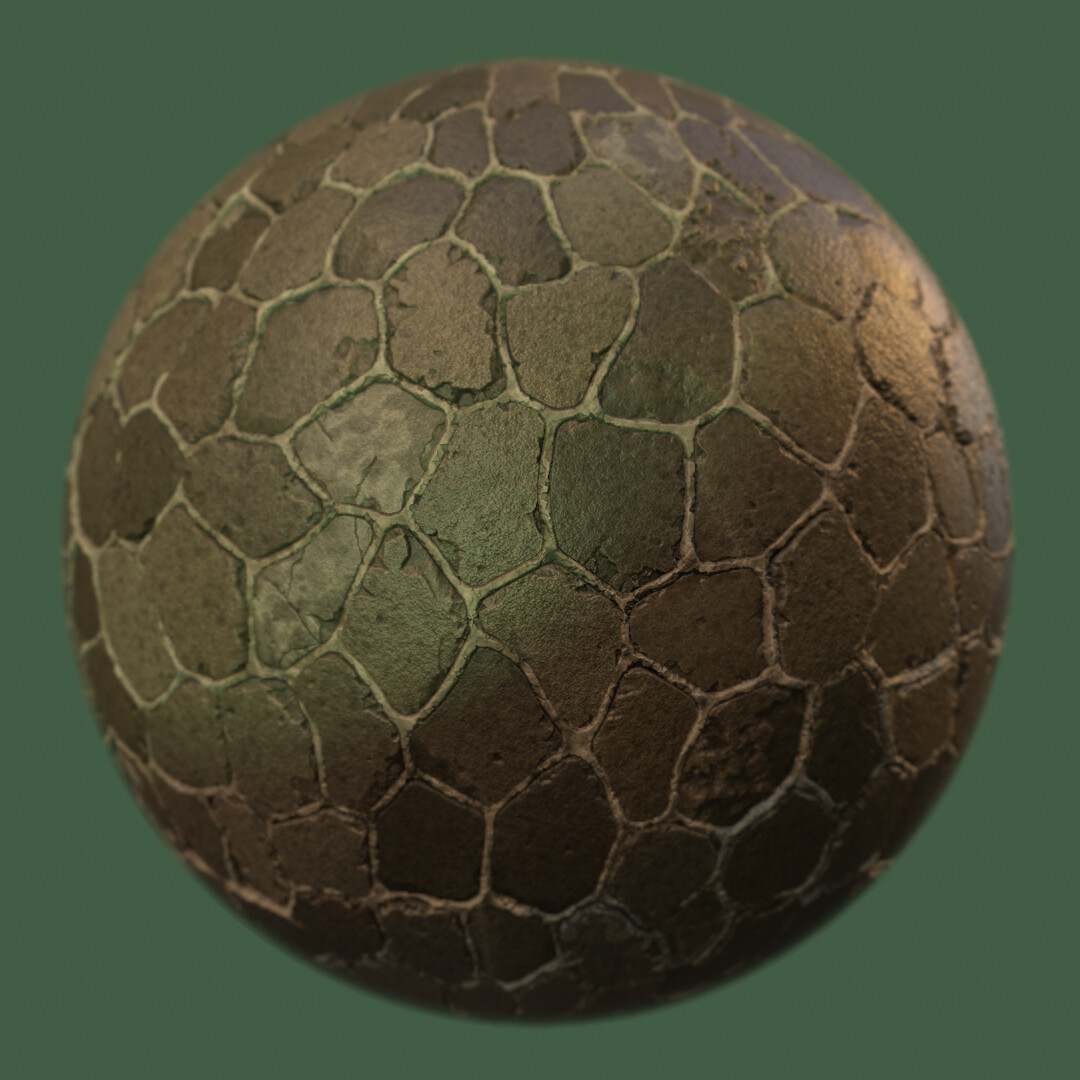 ArtStation - Medieval Cobble | Game Assets