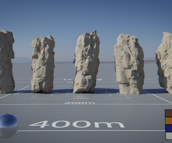 ArtStation - 3D Rock Collection vol.1 | Game Assets