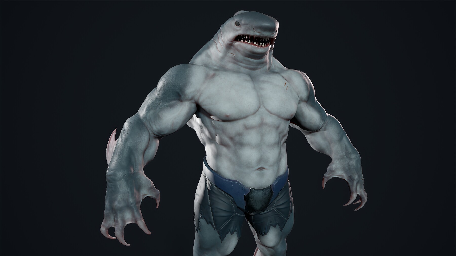 ArtStation - Sharkman | Game Assets