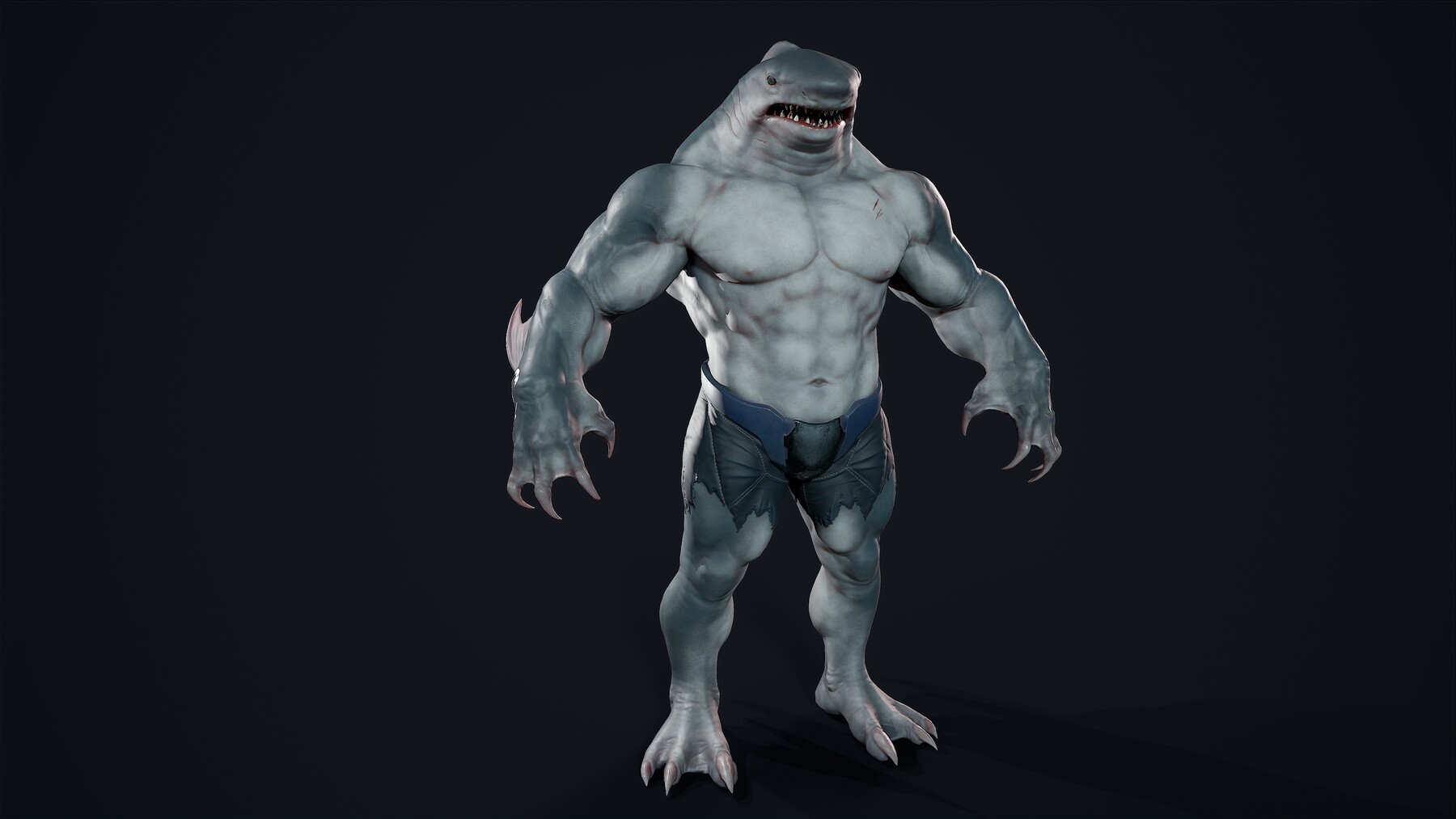 ArtStation - Sharkman | Game Assets