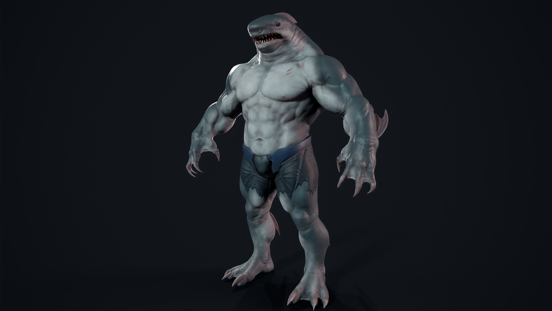 ArtStation - Sharkman | Game Assets