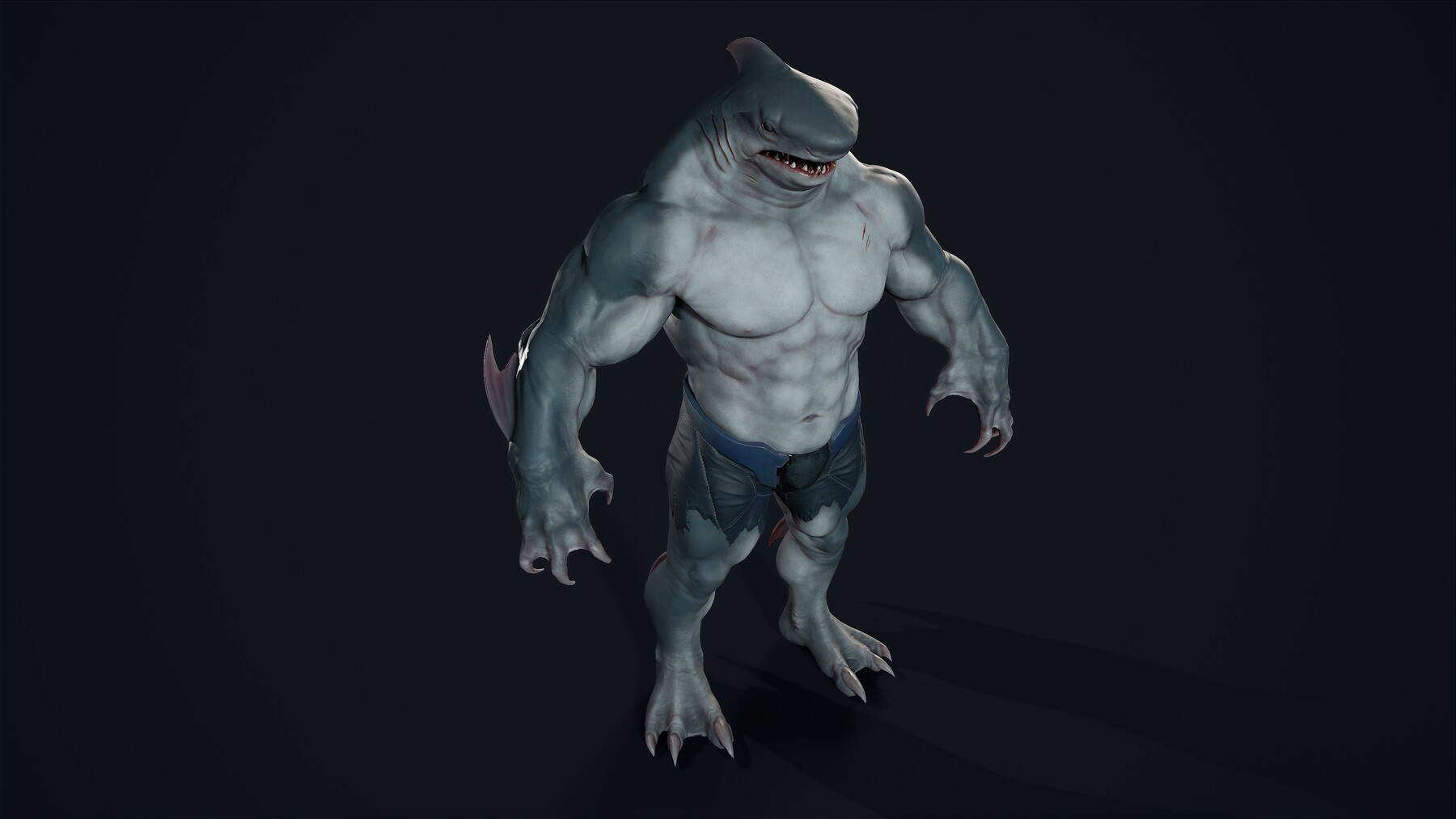 ArtStation - Sharkman | Game Assets