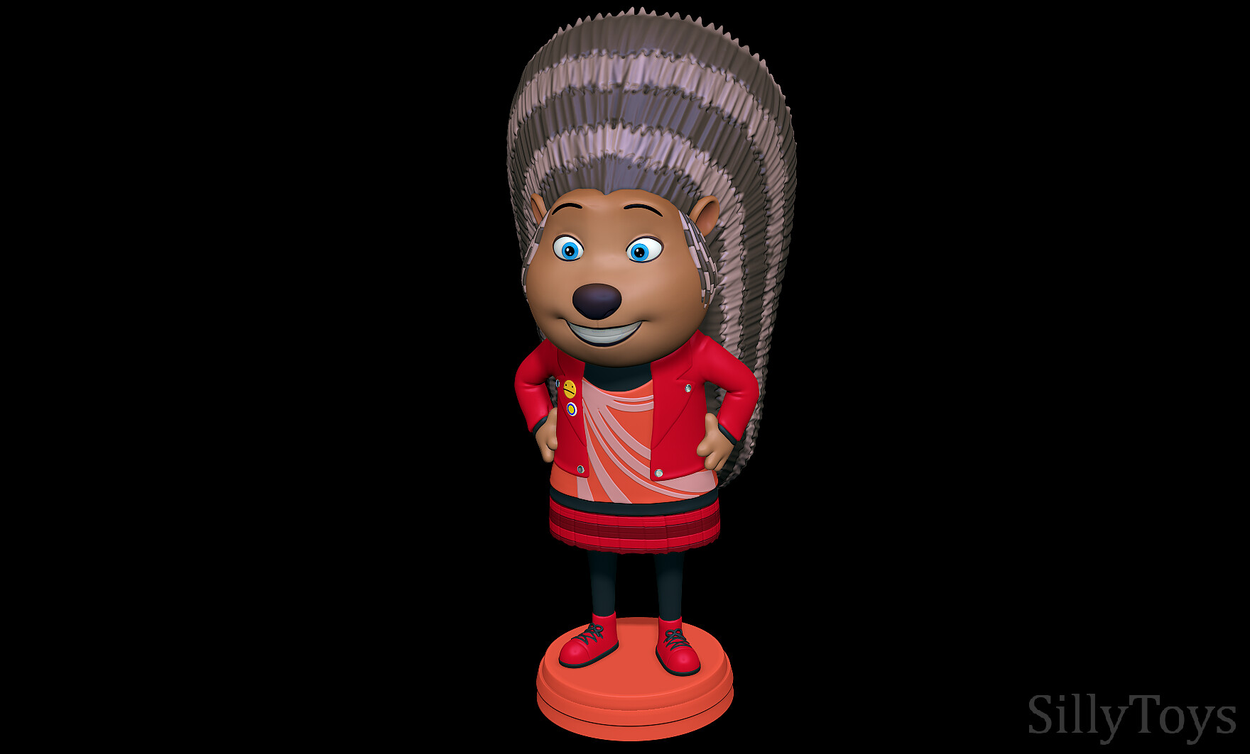 ArtStation - Ash - Sing 2 3D print model | Resources