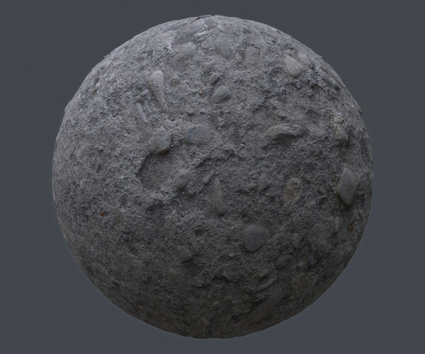 ArtStation - Old Concrete 3 Material | Resources