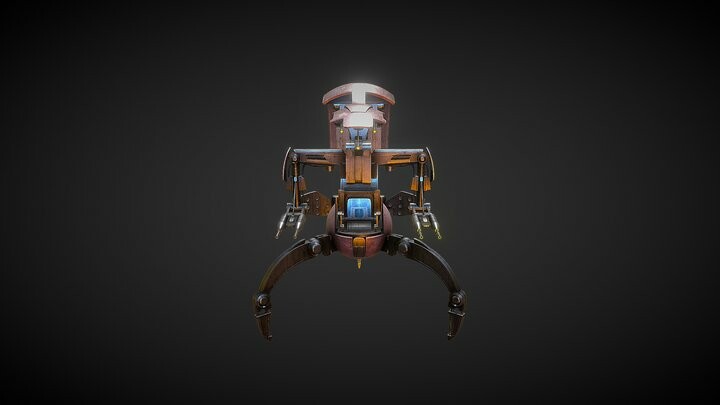 ArtStation - Droideka Star Wars | Game Assets