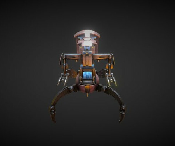 ArtStation - Droideka Star Wars | Game Assets