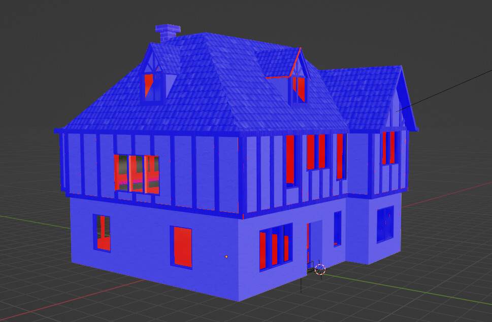 ArtStation - Low Poly European-Style House | Resources