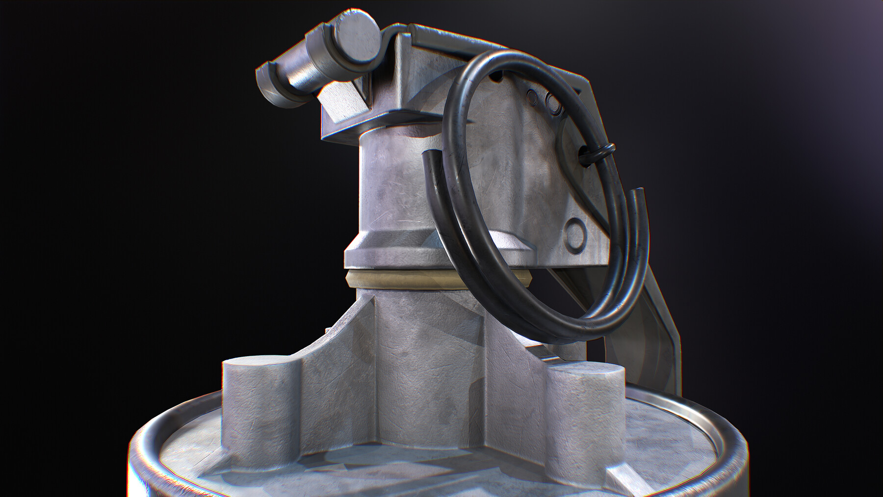 ArtStation - Defense Technology Smoke Grenade | Game Assets