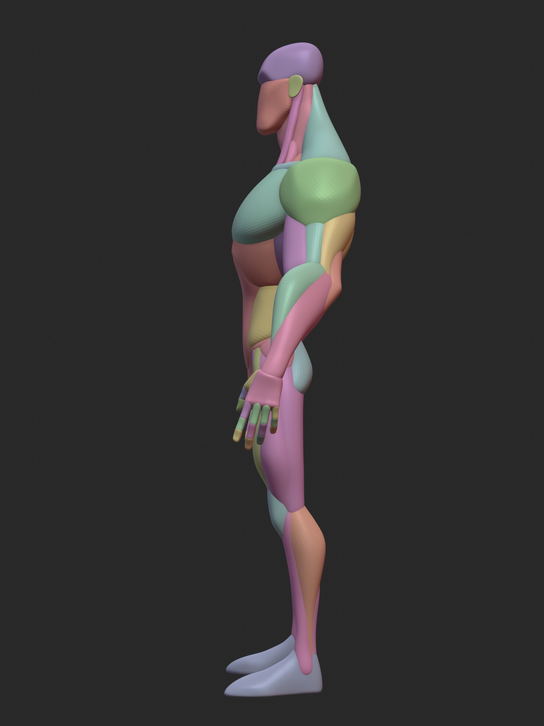 ArtStation - Stylized Super Hero Blockout | Resources