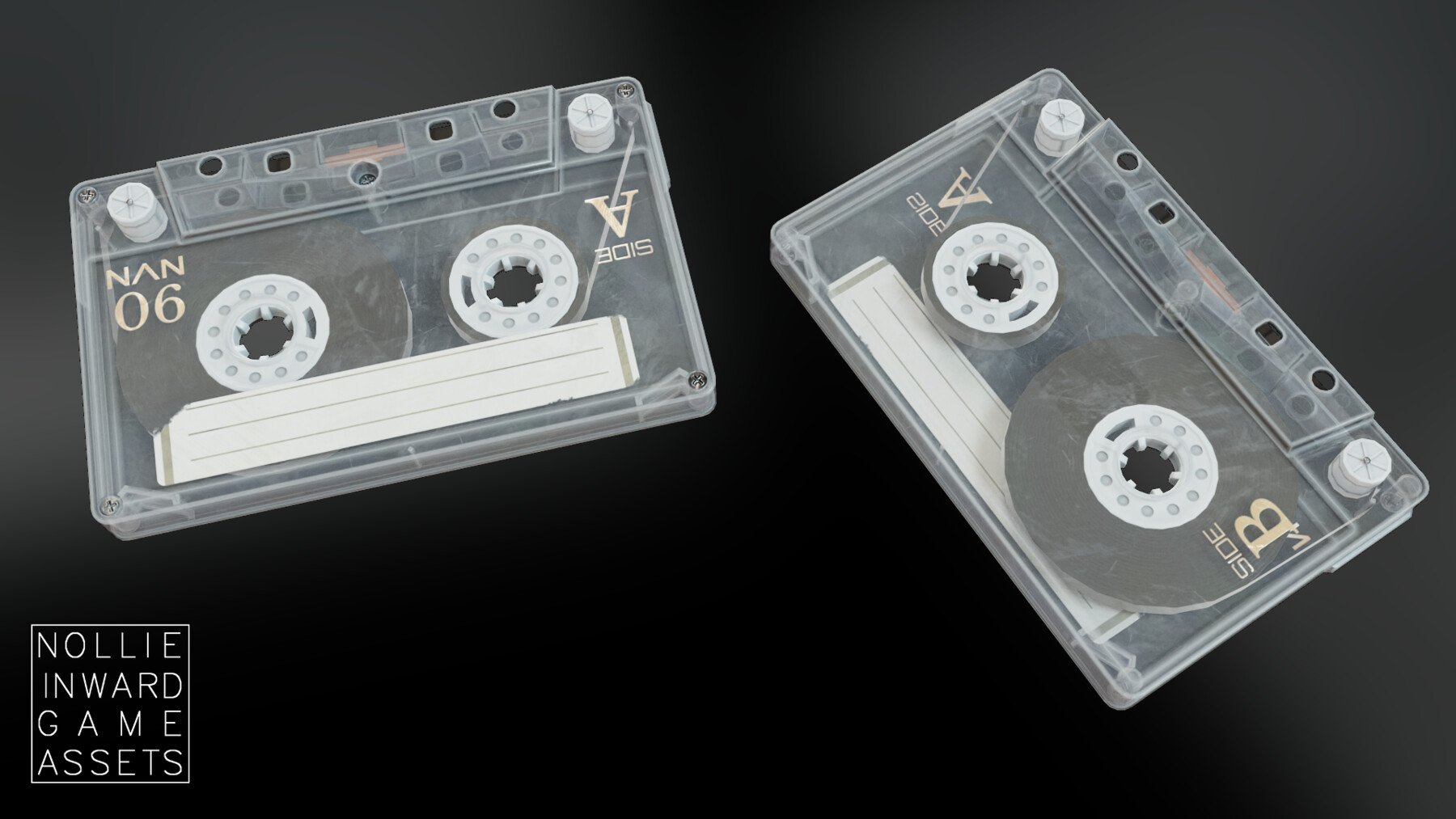 ArtStation - Cassette Tape and Case Collection | Resources