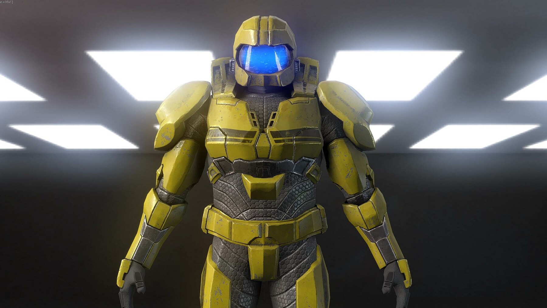 ArtStation - Scifi Bot Team - Space Marine Character Set | Game Assets