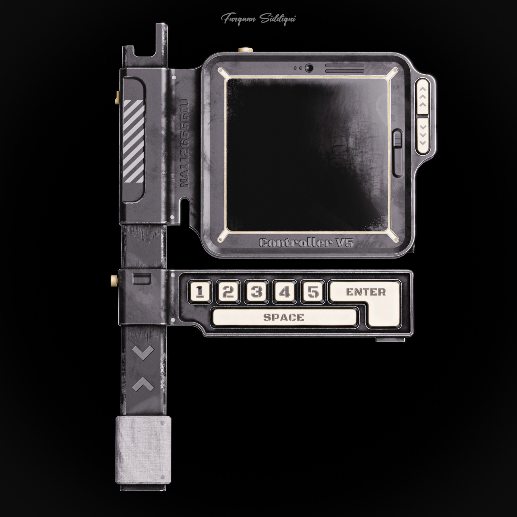 ArtStation - Sci-Fi Controller V5 | Game Assets