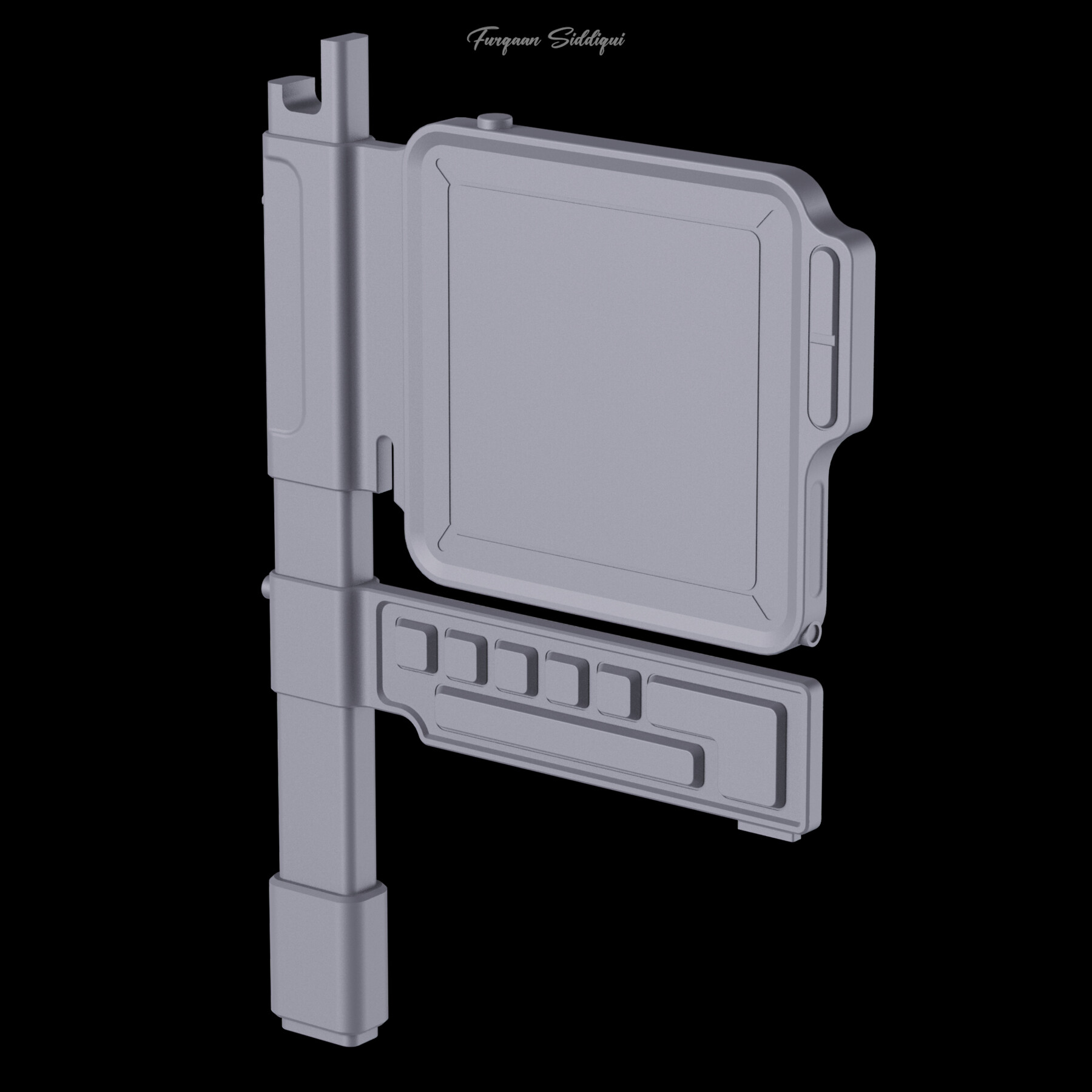 ArtStation - Sci-Fi Controller V5 | Game Assets