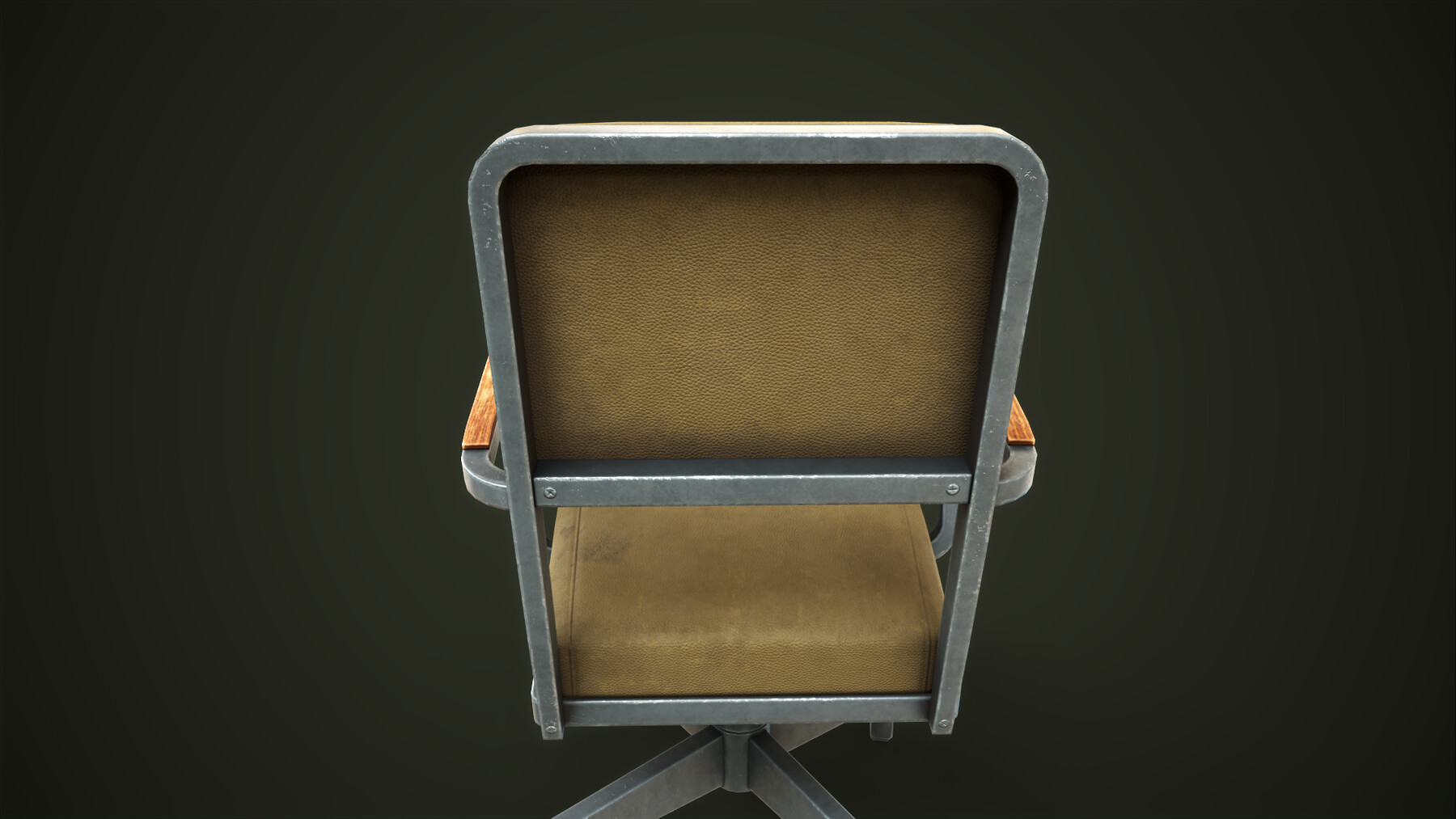 ArtStation - Vintage office chair | Game Assets