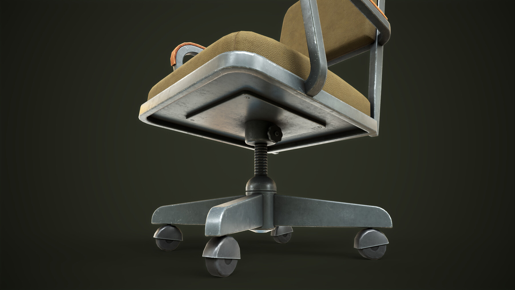 ArtStation - Vintage office chair | Game Assets