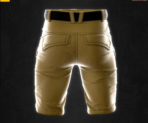 ArtStation - Men`s Shorts | Game Assets