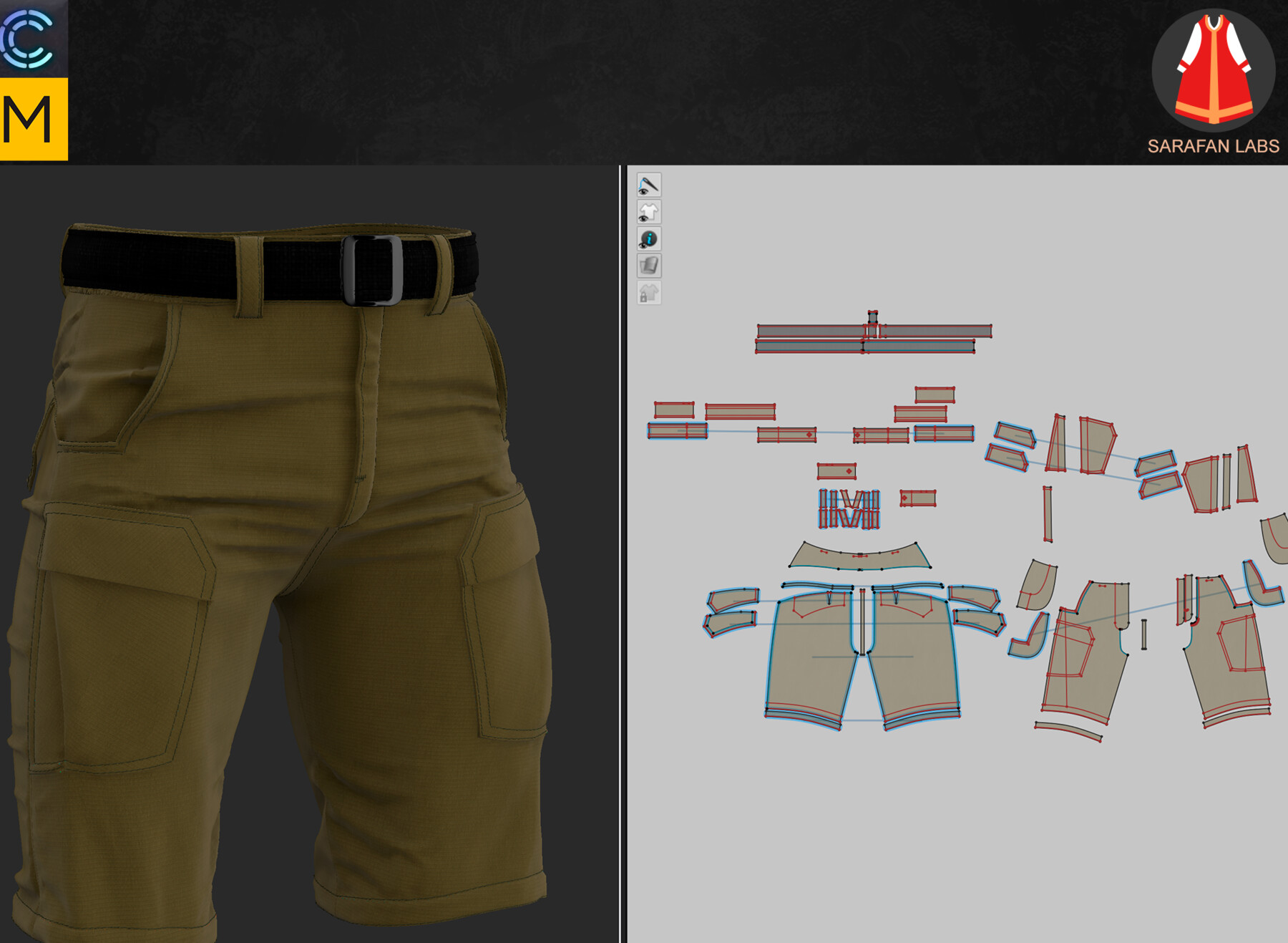 ArtStation - Men`s Shorts | Game Assets