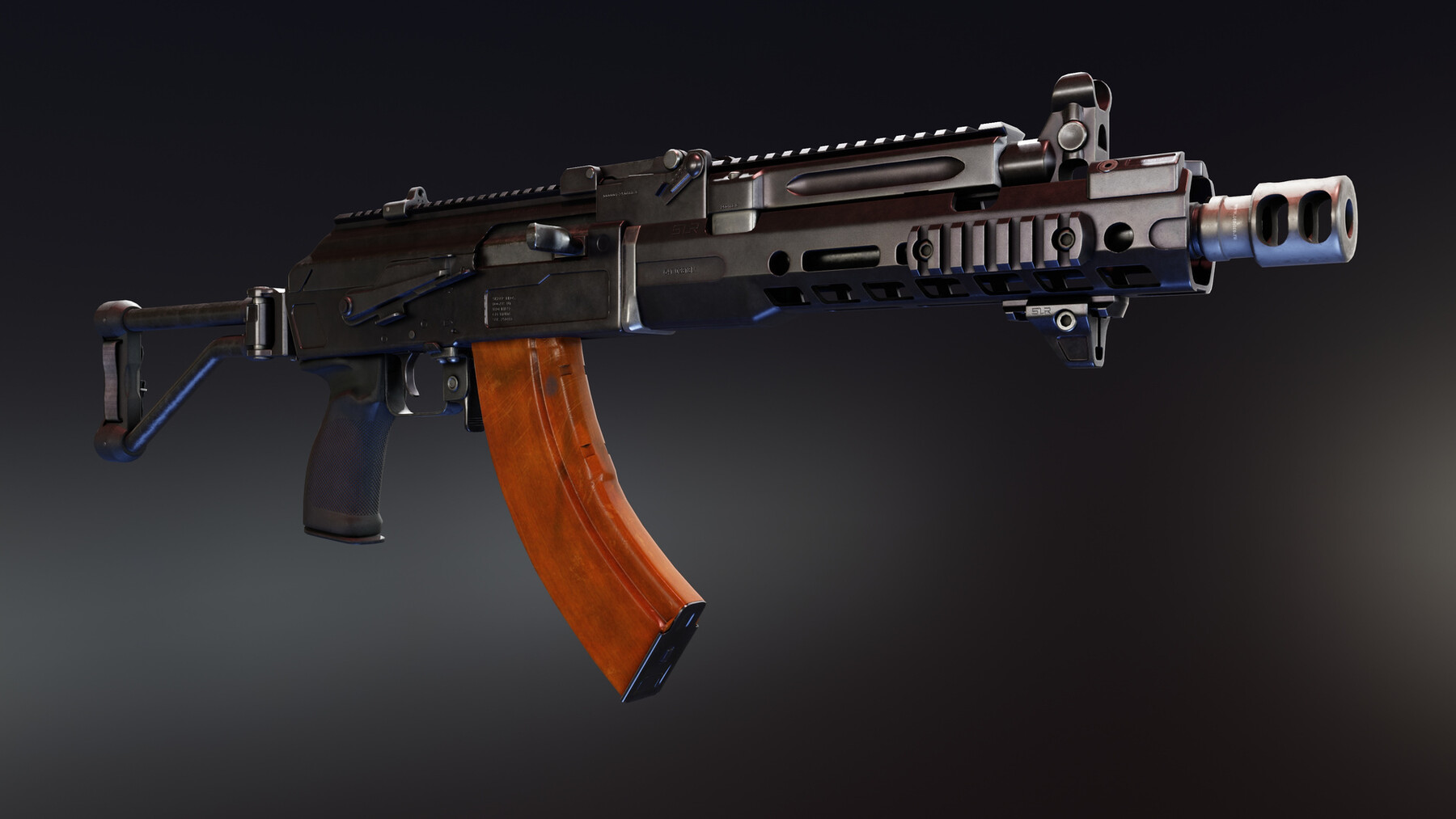 ArtStation - Custom AK MB47 rifle | Game Assets