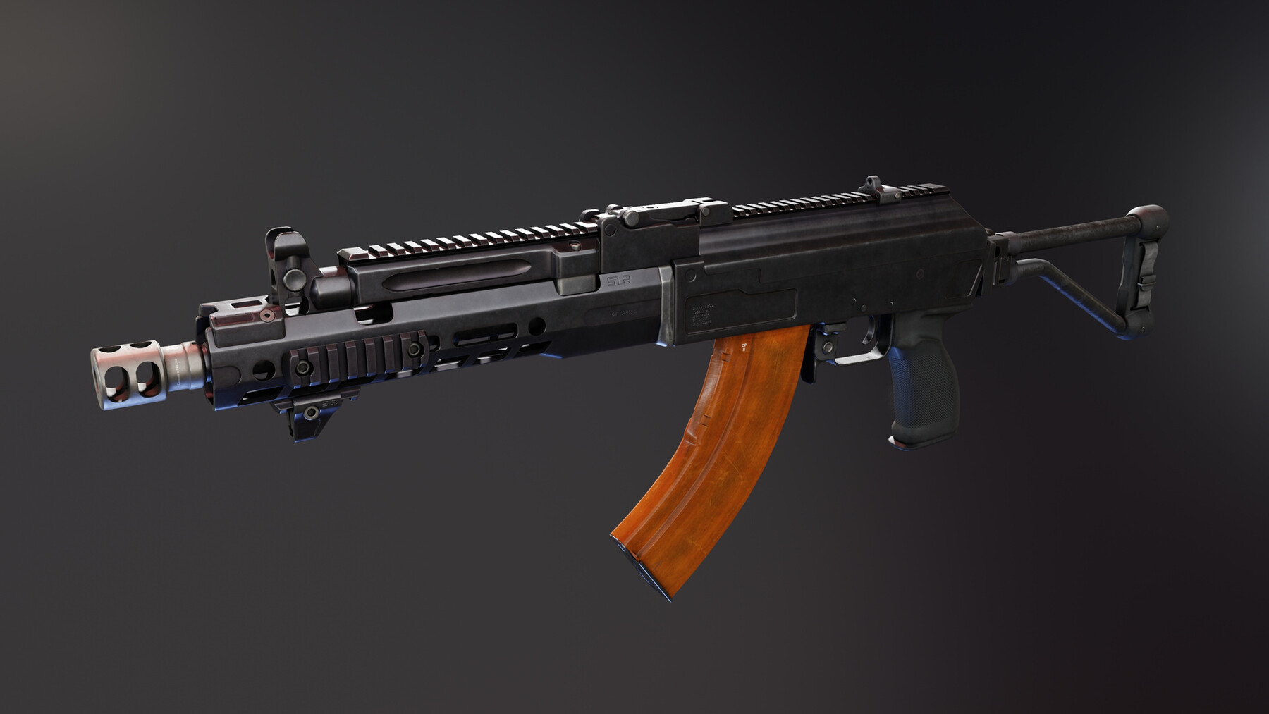 ArtStation - Custom AK MB47 rifle | Game Assets