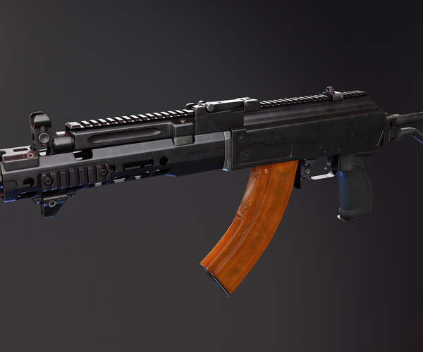 ArtStation - Custom AK MB47 rifle | Game Assets