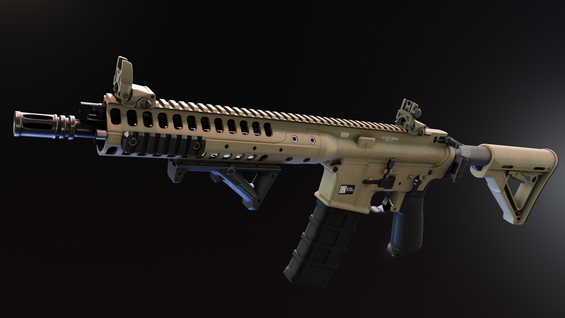 ArtStation - LWRC M6IC | Game Assets