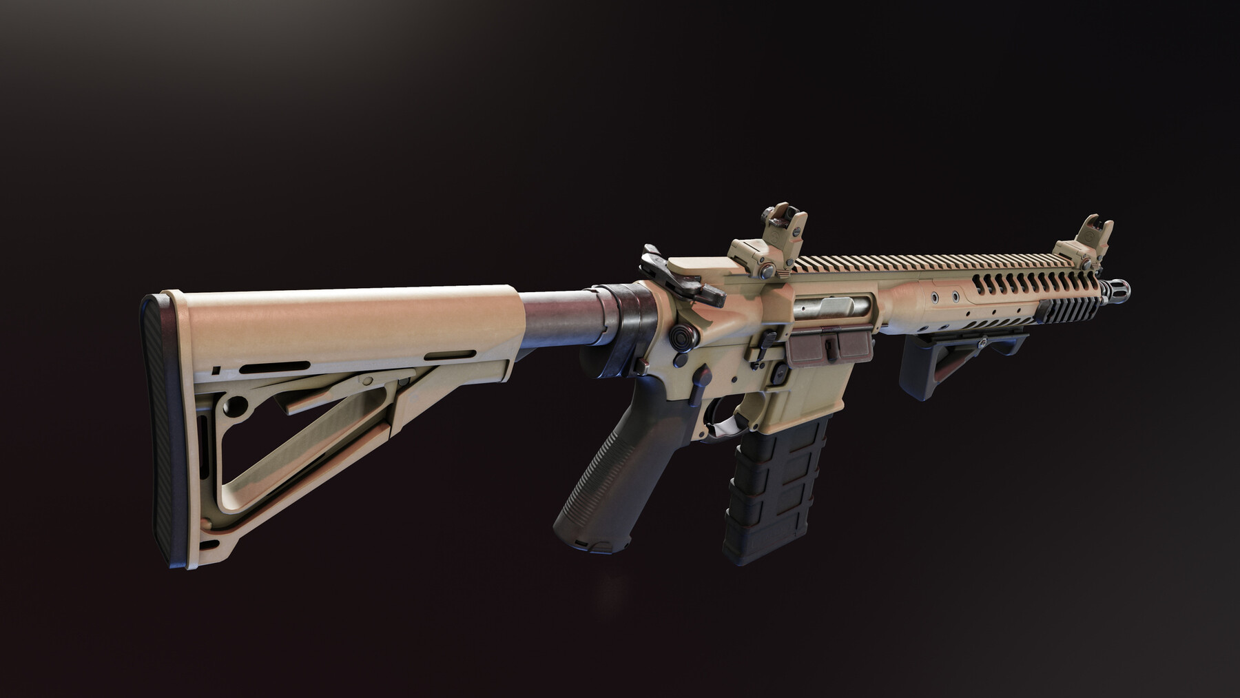 ArtStation - LWRC M6IC | Game Assets