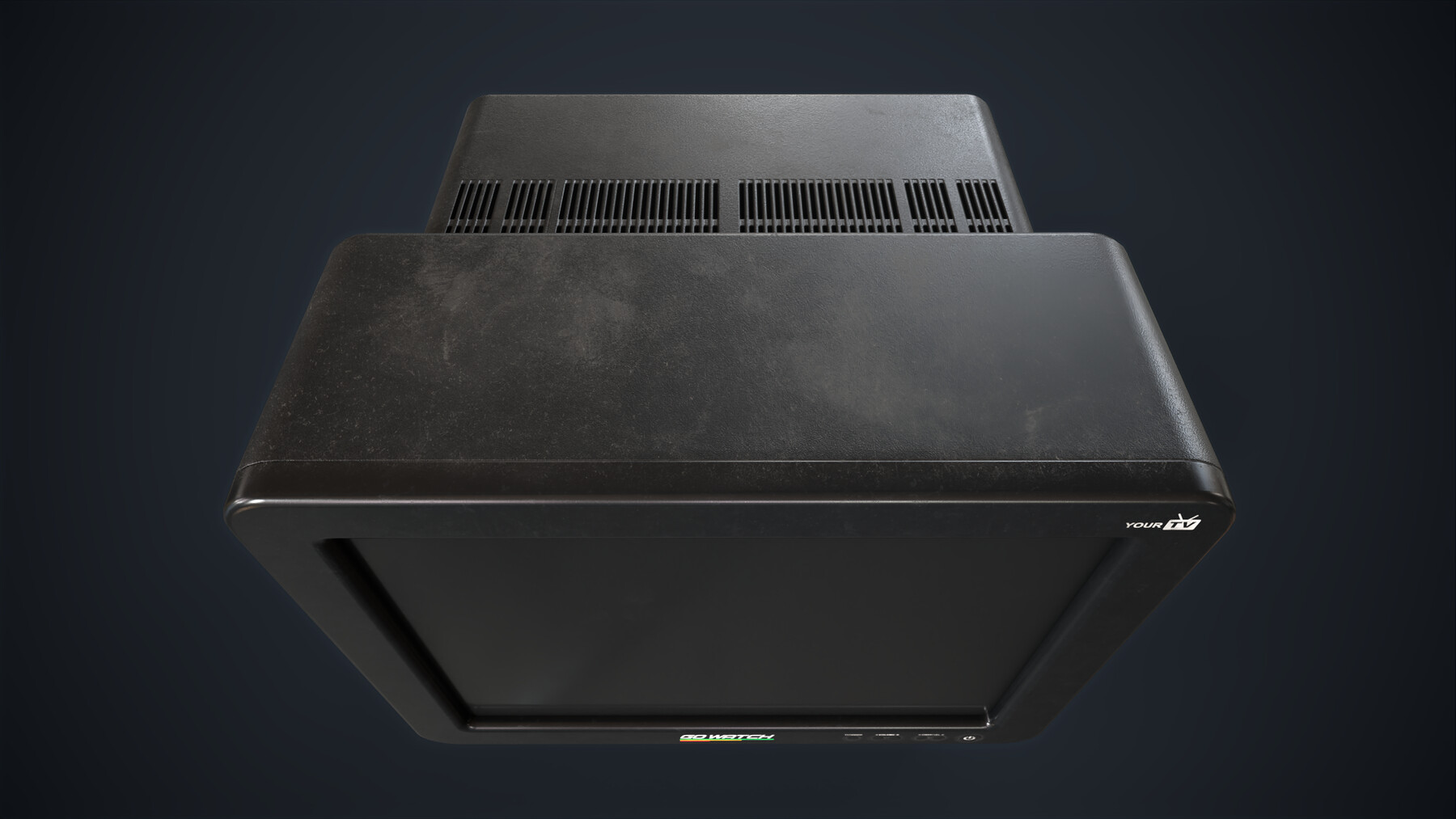 ArtStation - Classic TV from the 90s | Game Assets