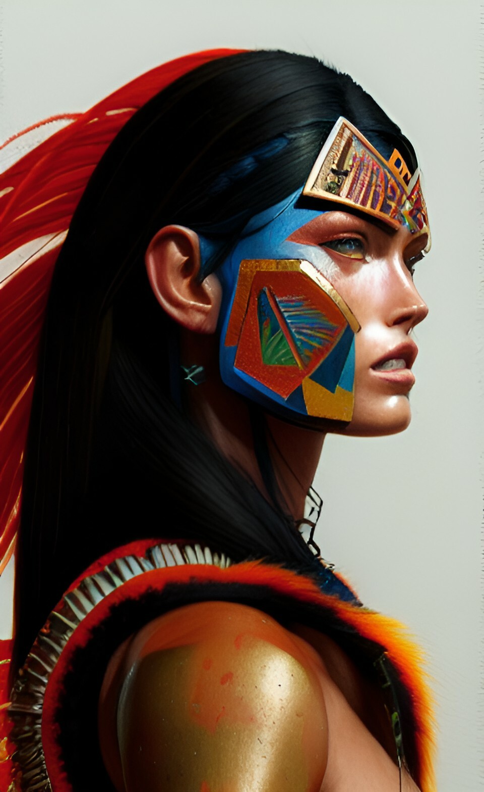 ArtStation - Azteck Woman Hunter 1400 jpg pack | Artworks