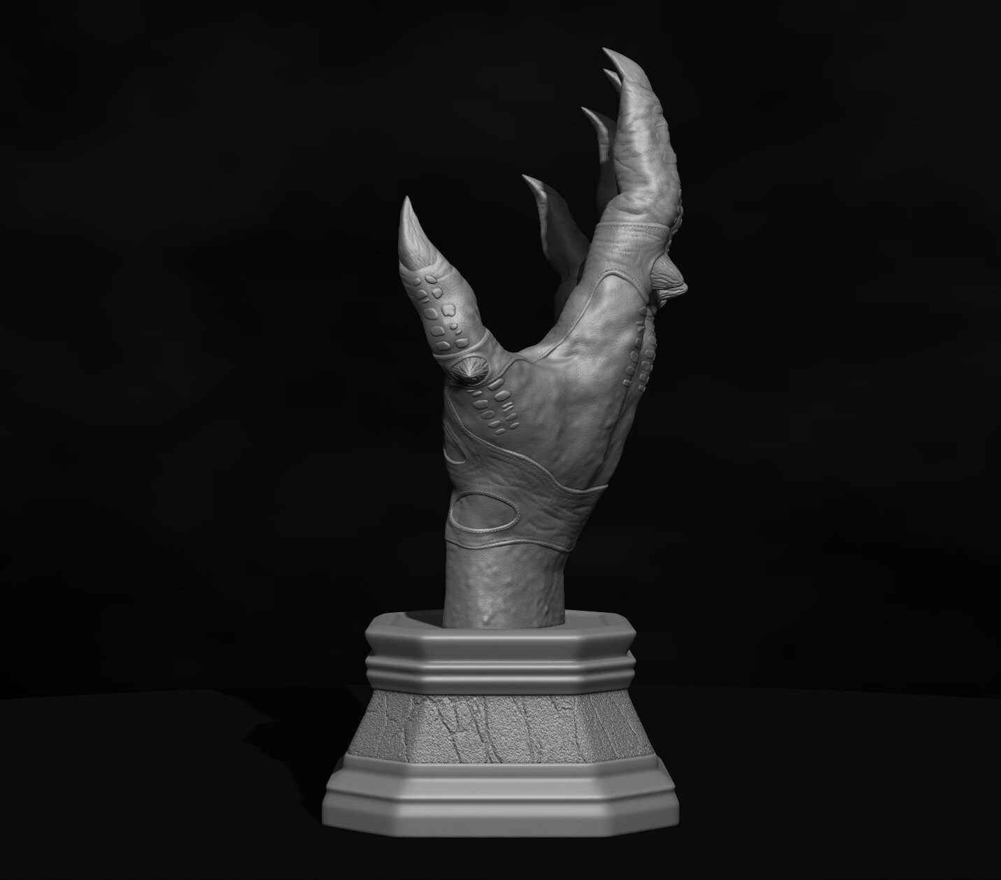 ArtStation - Predator 2 Smart Disc with Predator Hand File STL – OBJ for 3D Printing | Resources