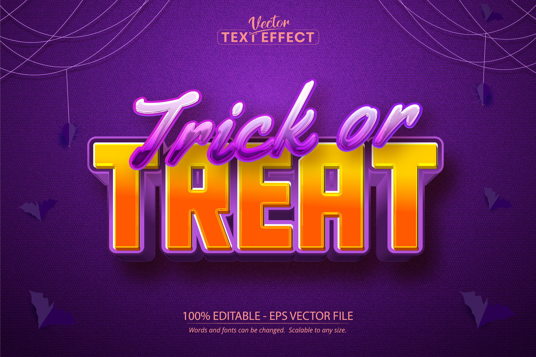 ArtStation - Halloween text effect, editable comic and cartoon text ...