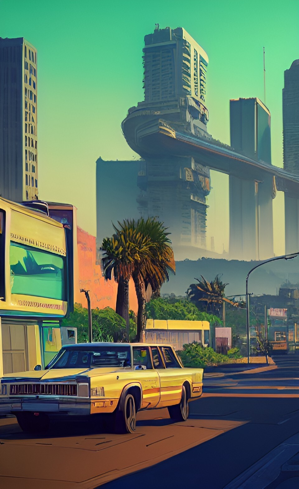 ArtStation - Gta Screen City 1800 jpg Background pack collection | Artworks