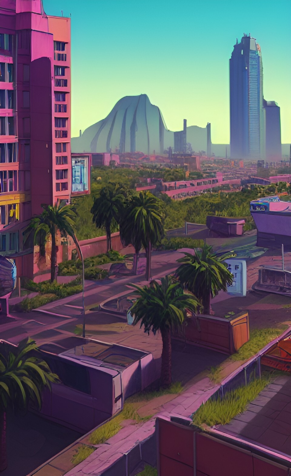 ArtStation - Gta Screen City 1800 jpg Background pack collection | Artworks