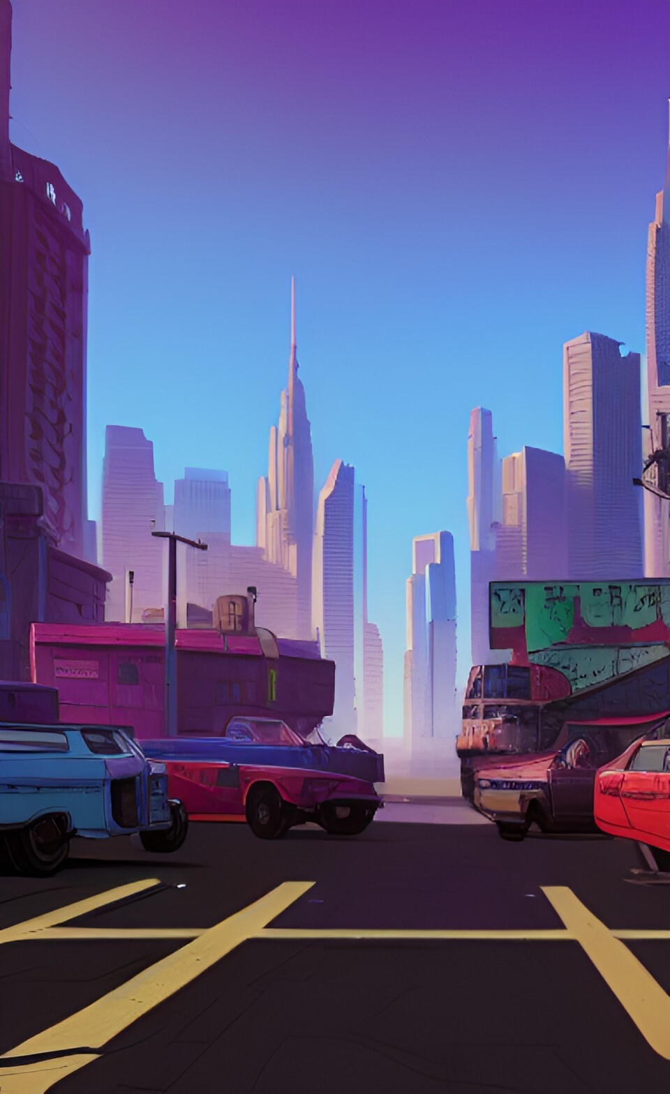 ArtStation - Gta Screen City 1800 jpg Background pack collection | Artworks