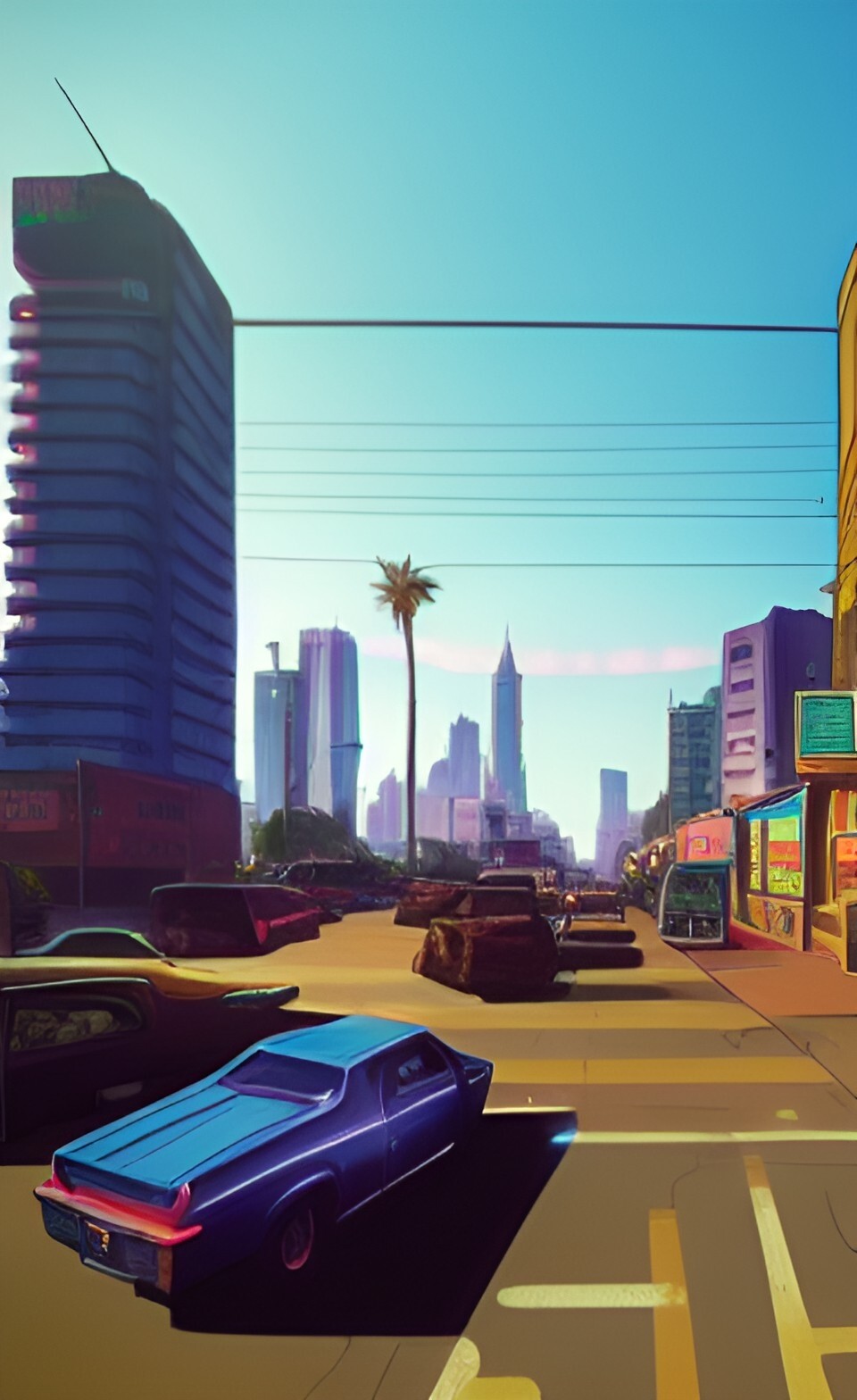 ArtStation - Gta Screen City 1800 jpg Background pack collection | Artworks