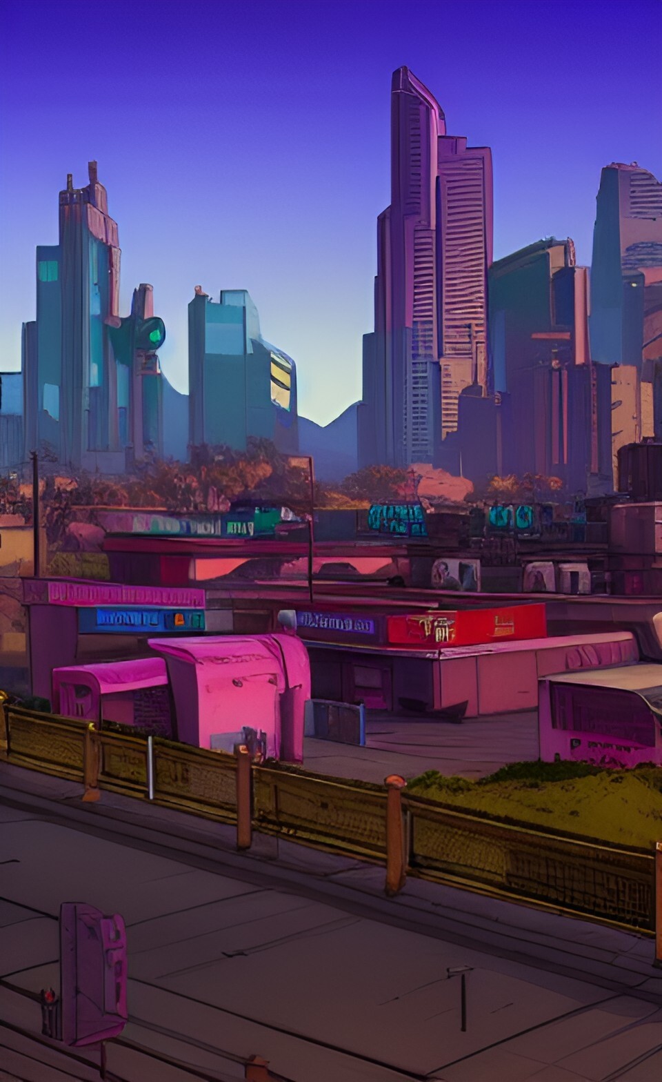 ArtStation - Gta Screen City 1800 jpg Background pack collection | Artworks