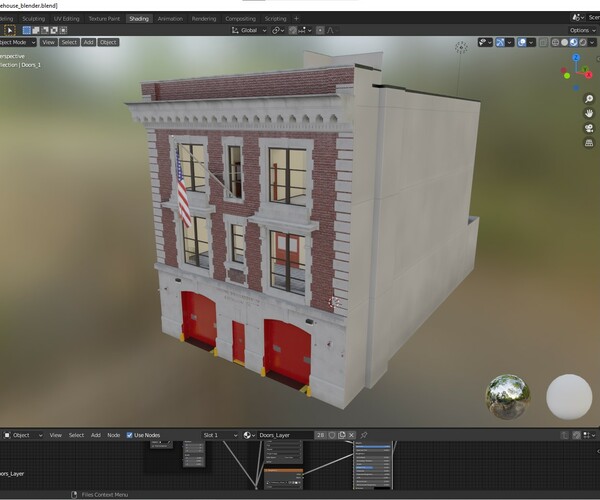 ArtStation - Firehouse FDNY | Game Assets