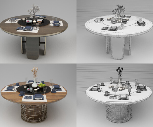ArtStation - Coffee Table - Waiting Table - 021 | Resources