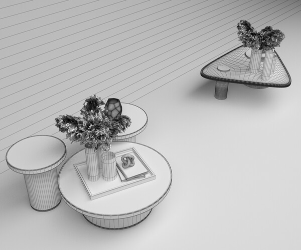 ArtStation - Coffee Table - Waiting Table - 039 | Resources