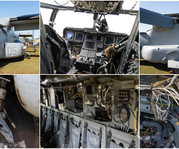 ArtStation - MACHINE Military VTOL Aircraft V-22 Osprey Photo Reference ...