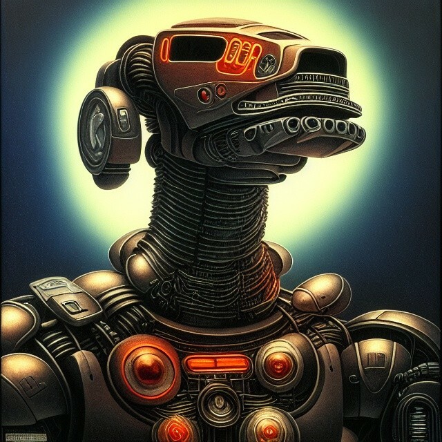 ArtStation - Baroque Robot Old School mecanical helmet 1000 jpg pack ...