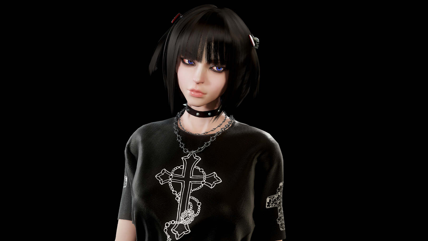 ArtStation - Rocker Girl HANNA | Game Assets