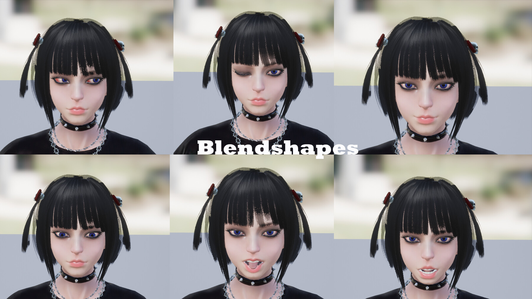 ArtStation - Rocker Girl HANNA | Game Assets