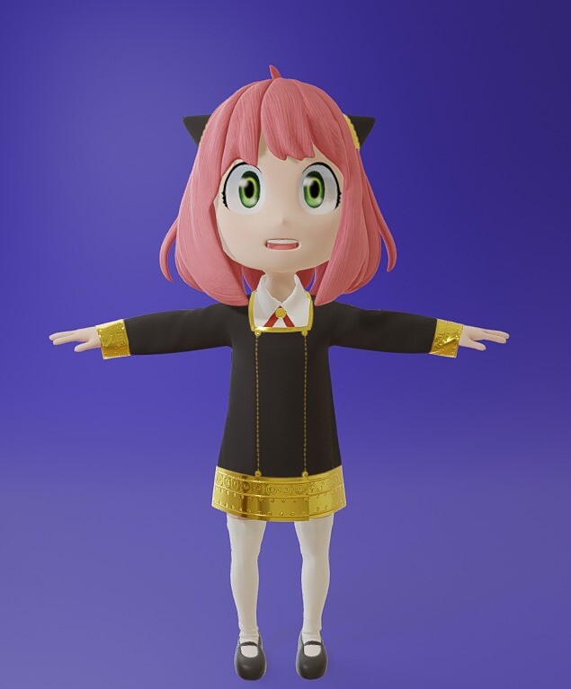 ArtStation - Anya Forger_1/2_To Print | Resources