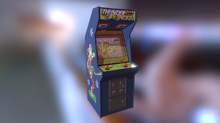 ArtStation - Arcade Cabinet | Game Assets