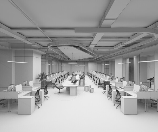 ArtStation - Administration Office - Workstation - 011 | Resources