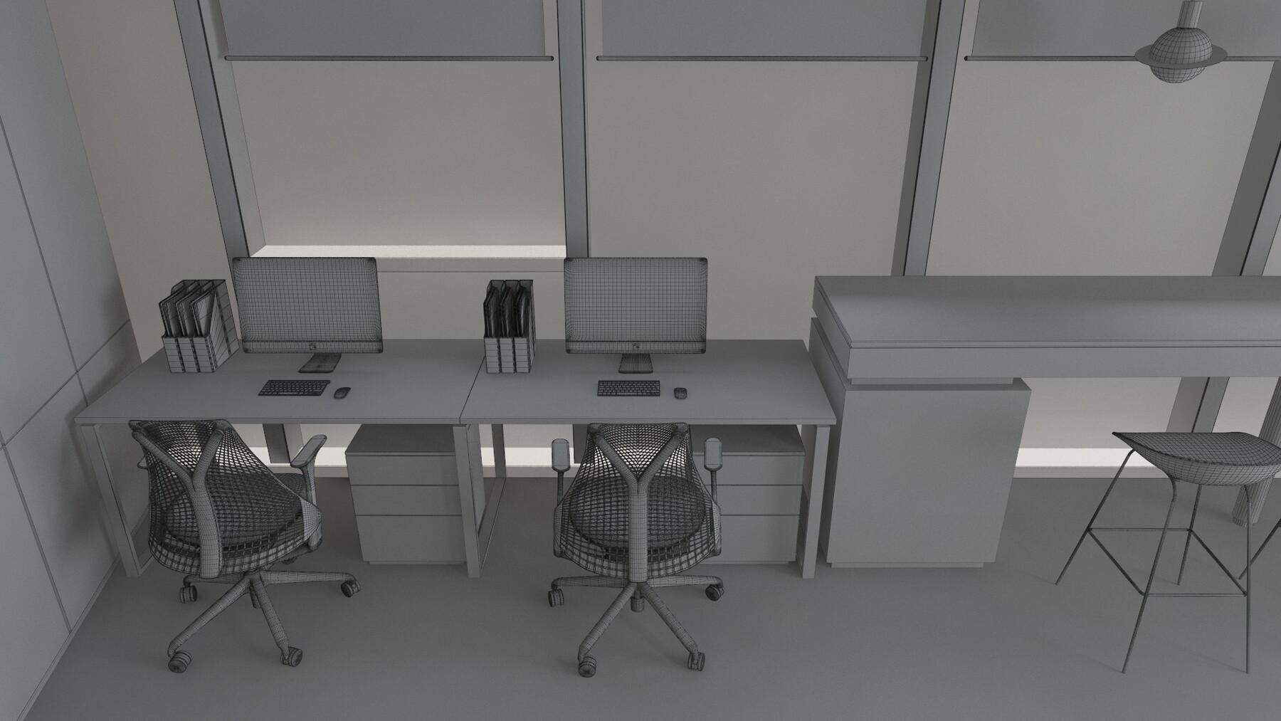 ArtStation - Administration Office - Workstation - 015 | Resources