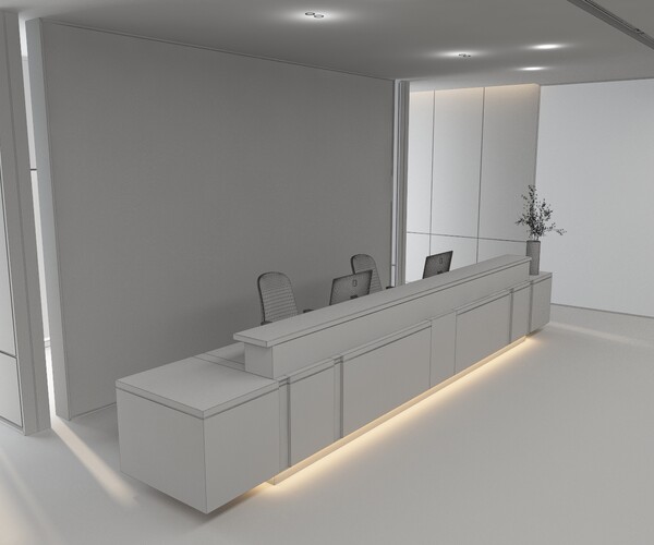 ArtStation - Administration Office - Workstation - 015 | Resources